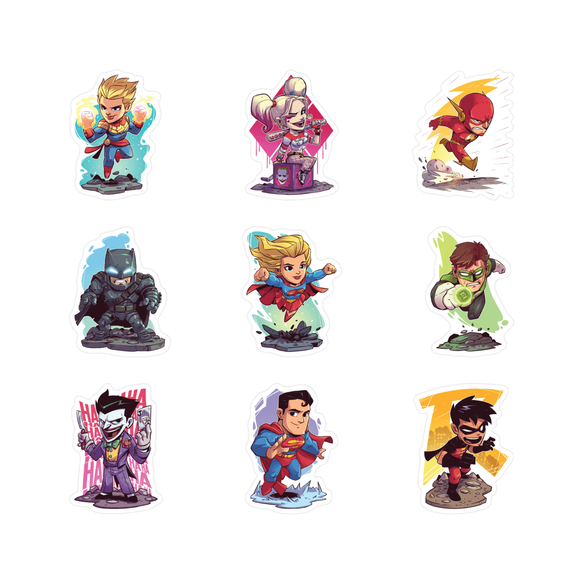 Stiker DC Comics – Part 2 – Agette