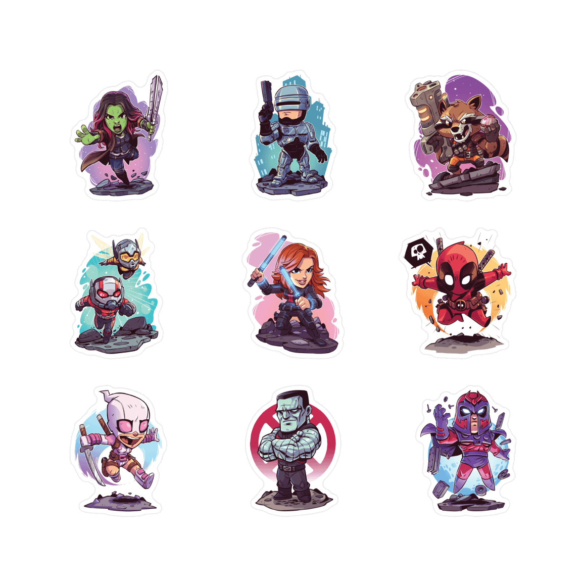 Stiker Marvel Comics – Part 2 – Agette