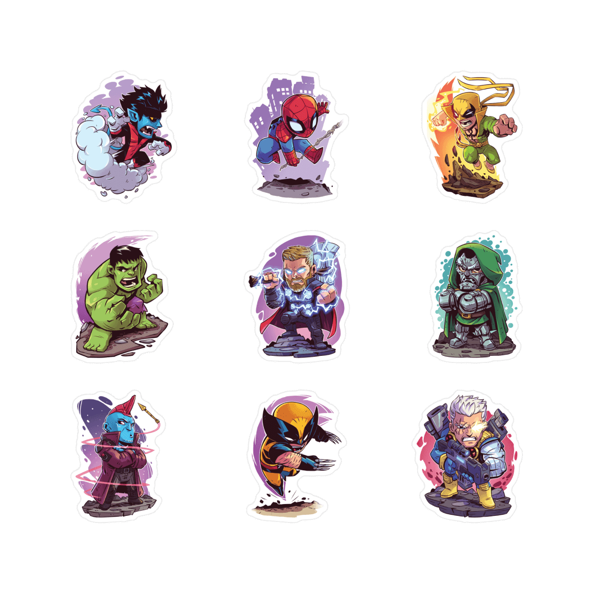 Stiker Marvel Comics – Part 4 – Agette