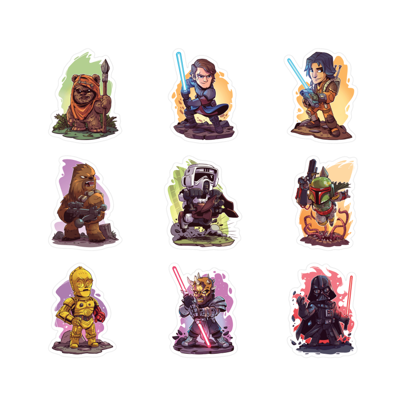 Stiker Star Wars – Part 1 – Agette